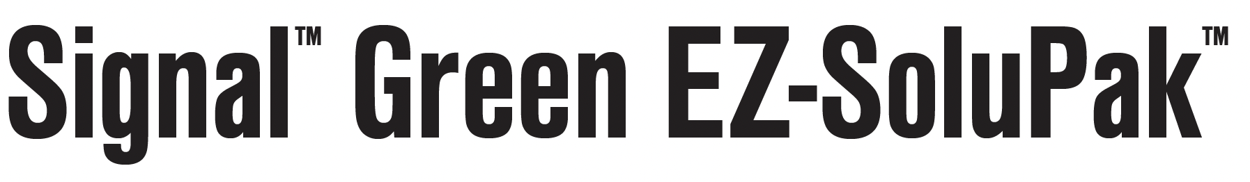 Signal Green EZ Solupak - Aquatrols